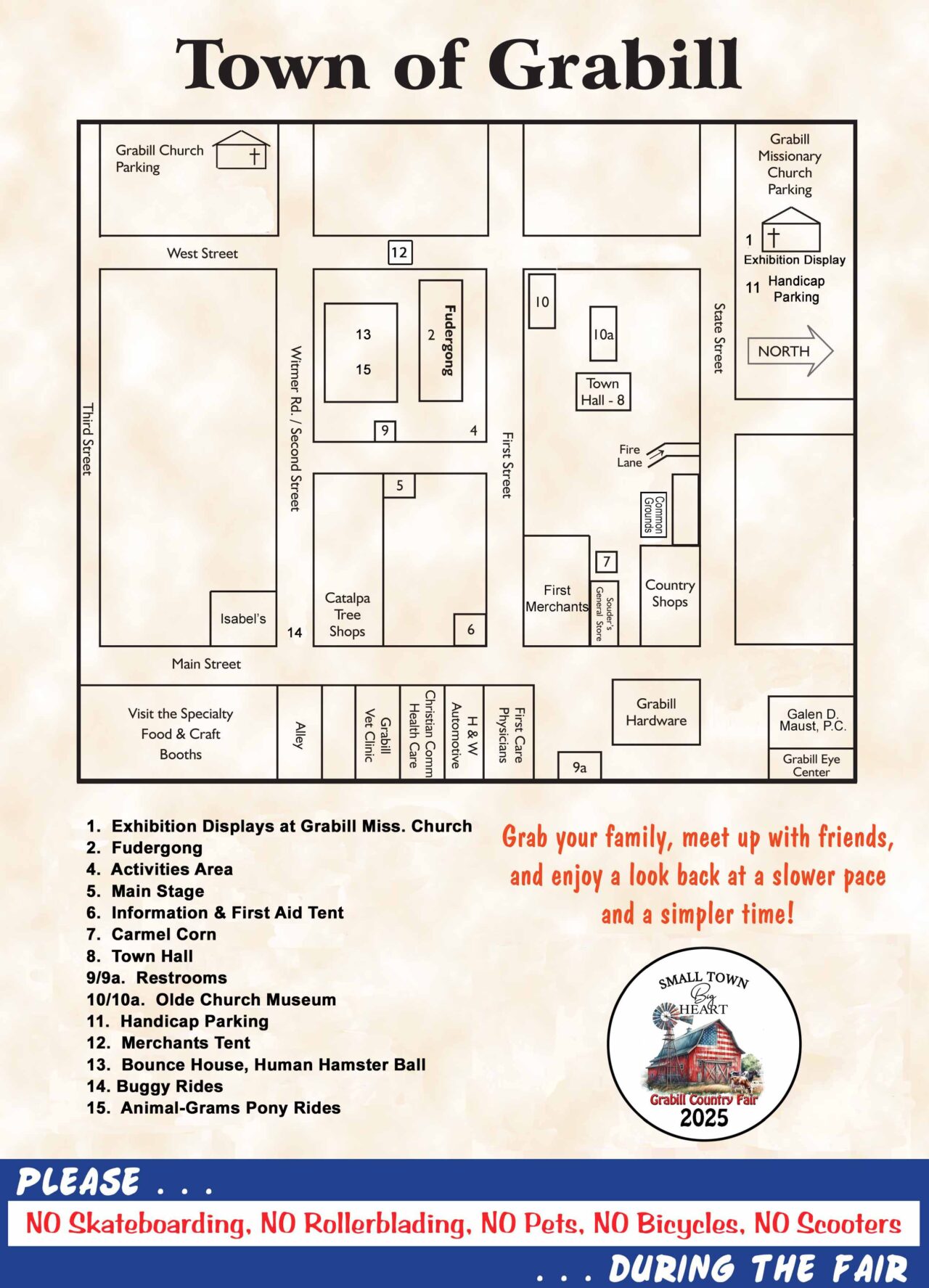 Schedule | Grabill Country Fair
